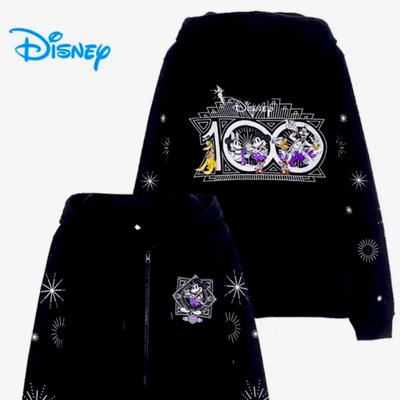 Disney | Jackets & Coats | New223 Disney Parks 00 Years Mickey Friends ...